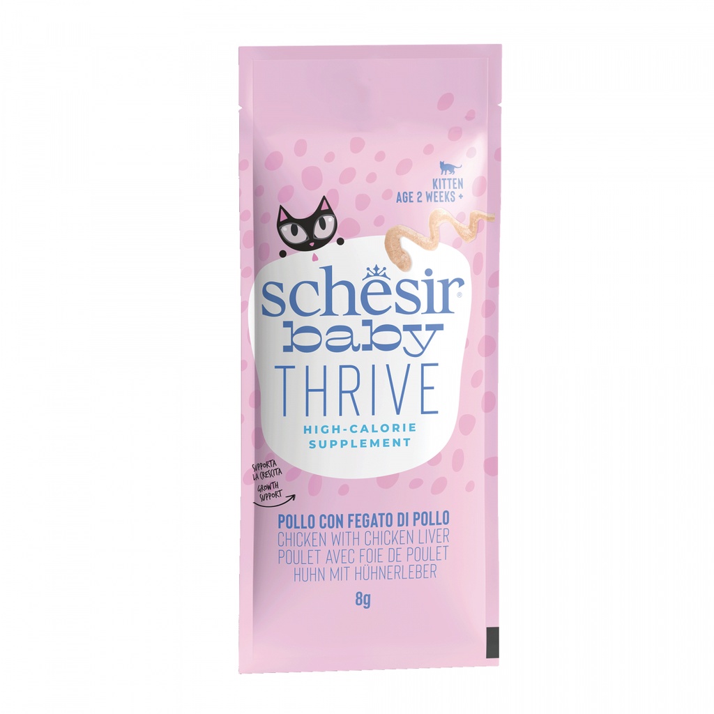 Schesir Baby Thrive Mousse Kitten - Chicken 160g (20x8g) | SMBG B2B Website